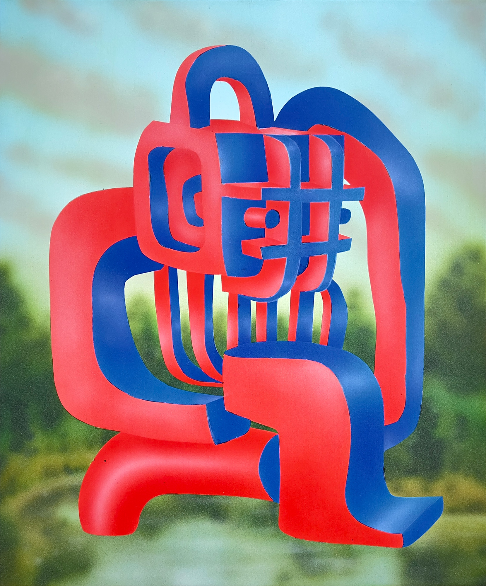 Aske Hvidtfeldt Akrylmaleri | GALLERI FUSION