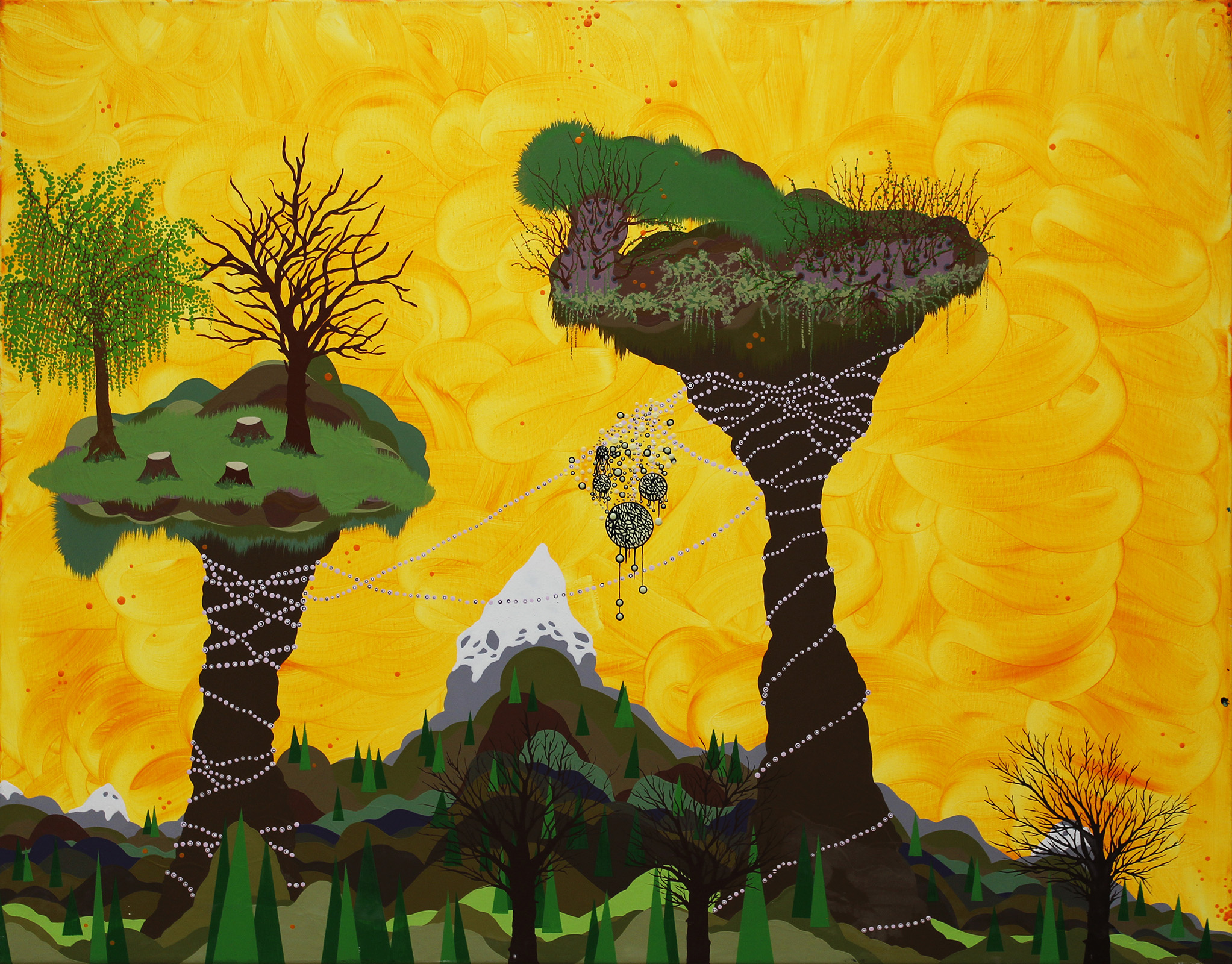 Jesper Skov Madsen Akrylmaleri | GALLERI FUSION