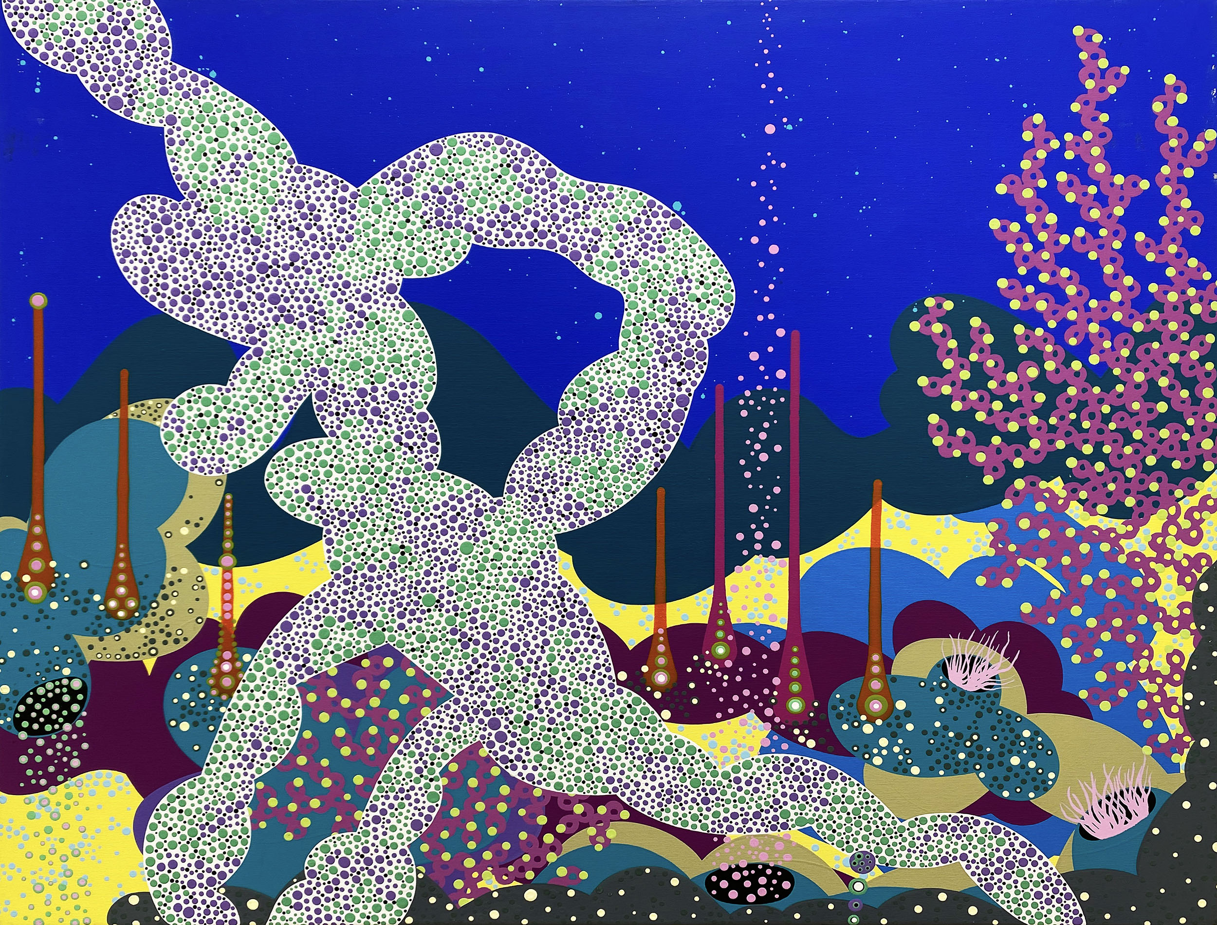 Jesper Skov Madsen Akrylmaleri | GALLERI FUSION