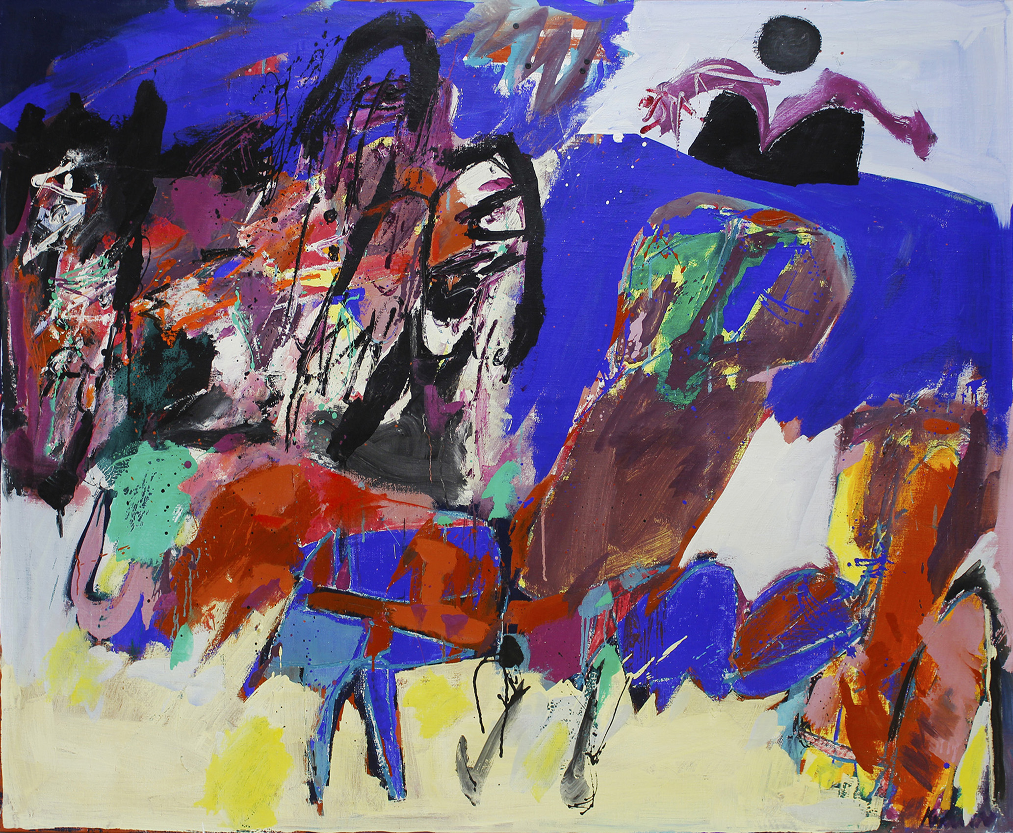 Knud Nielsen Akrylmaleri | GALLERI FUSION