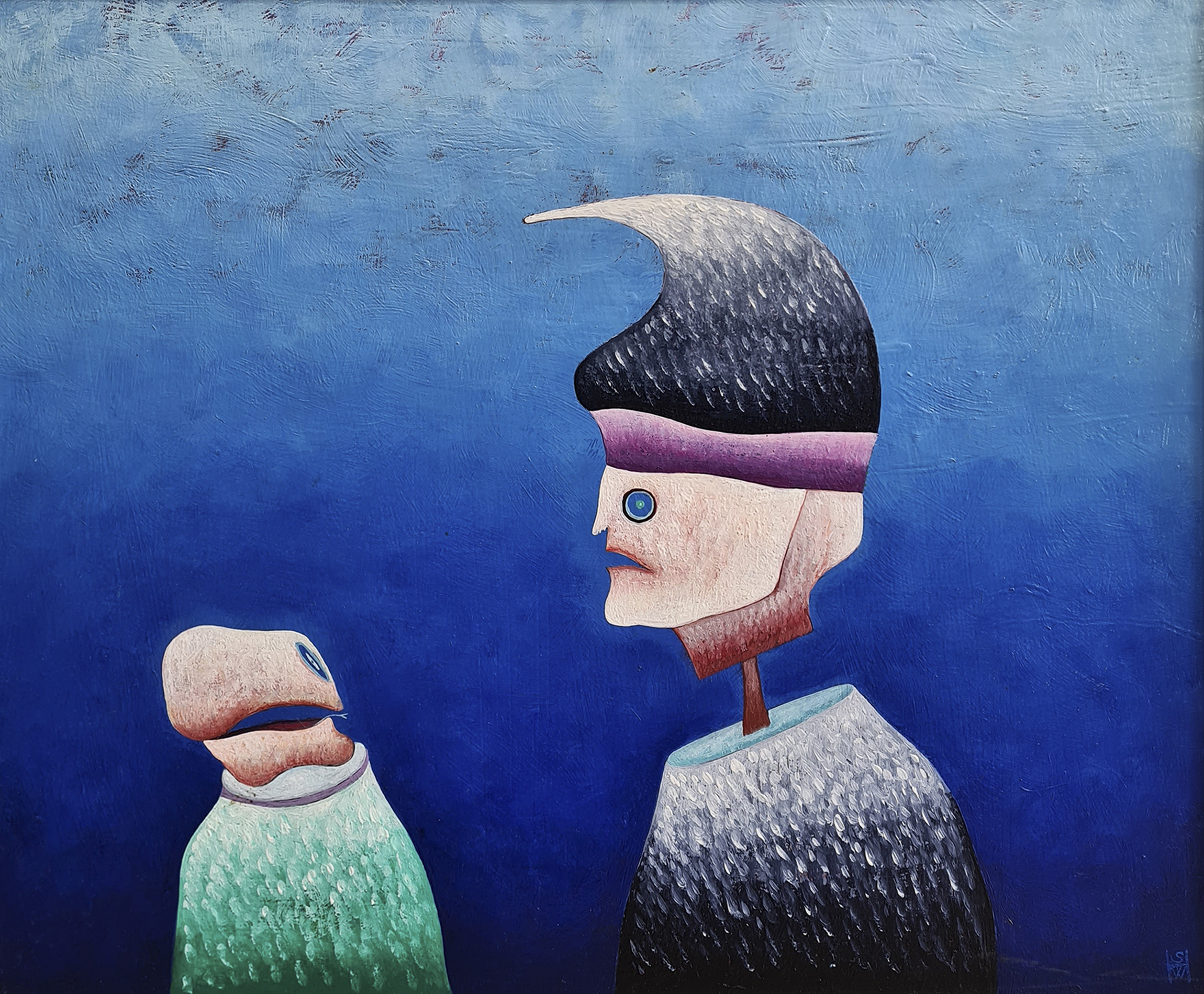 Stig Weye Hansen Oliemaleri | GALLERI FUSION