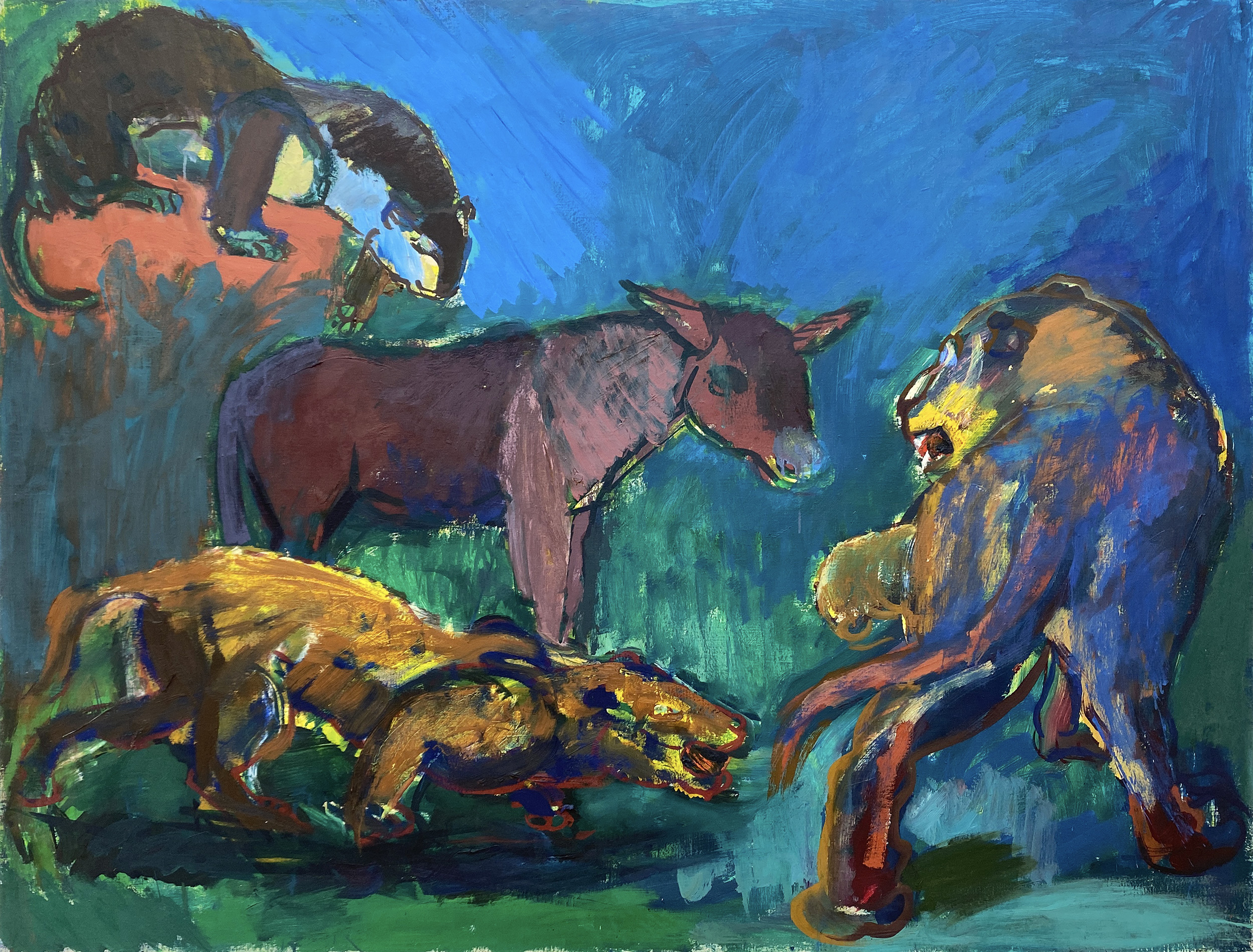 Uffe Christoffersen Oliemaleri | GALLERI FUSION