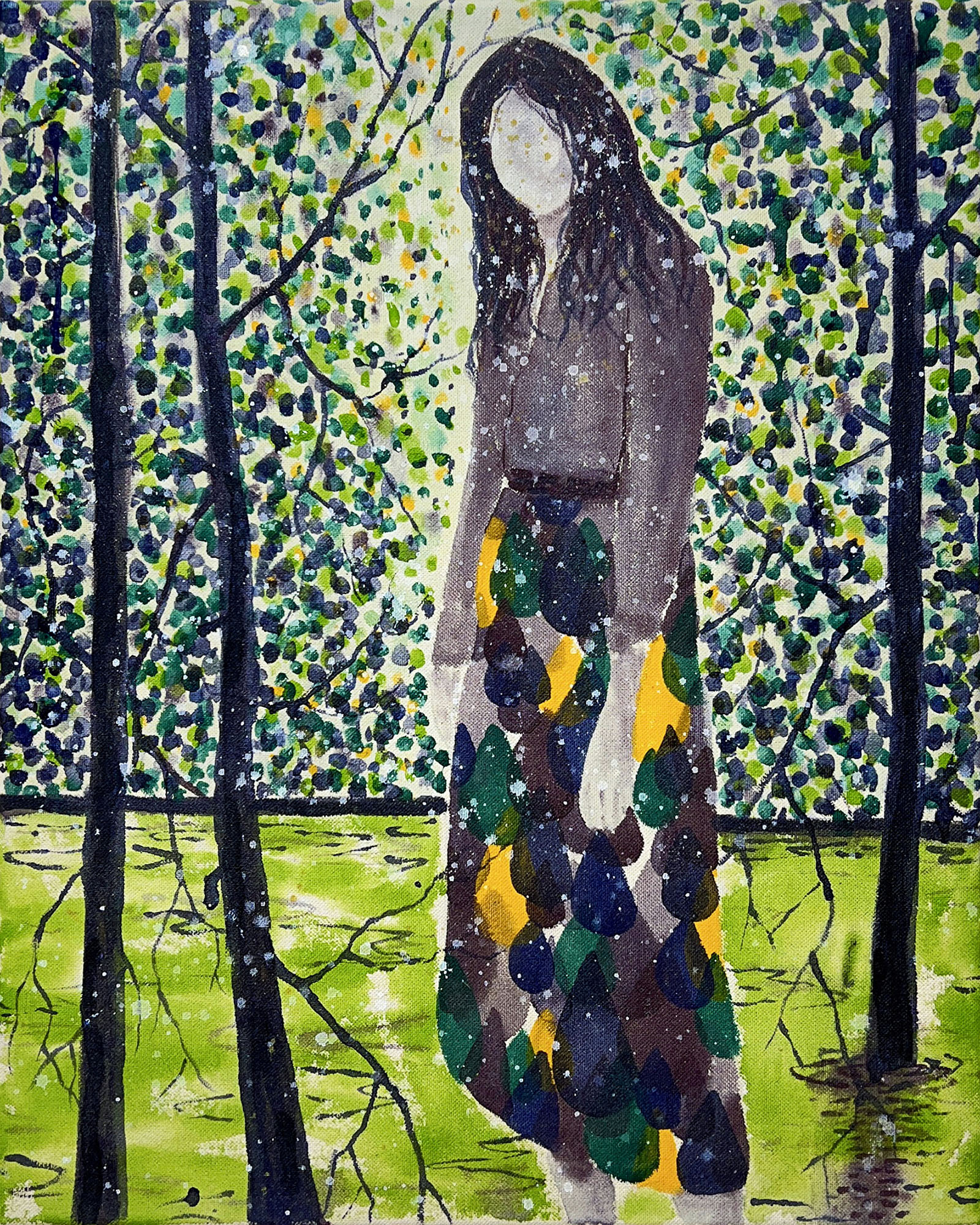 René Holm Pigmentmaleri | GALLERI FUSION