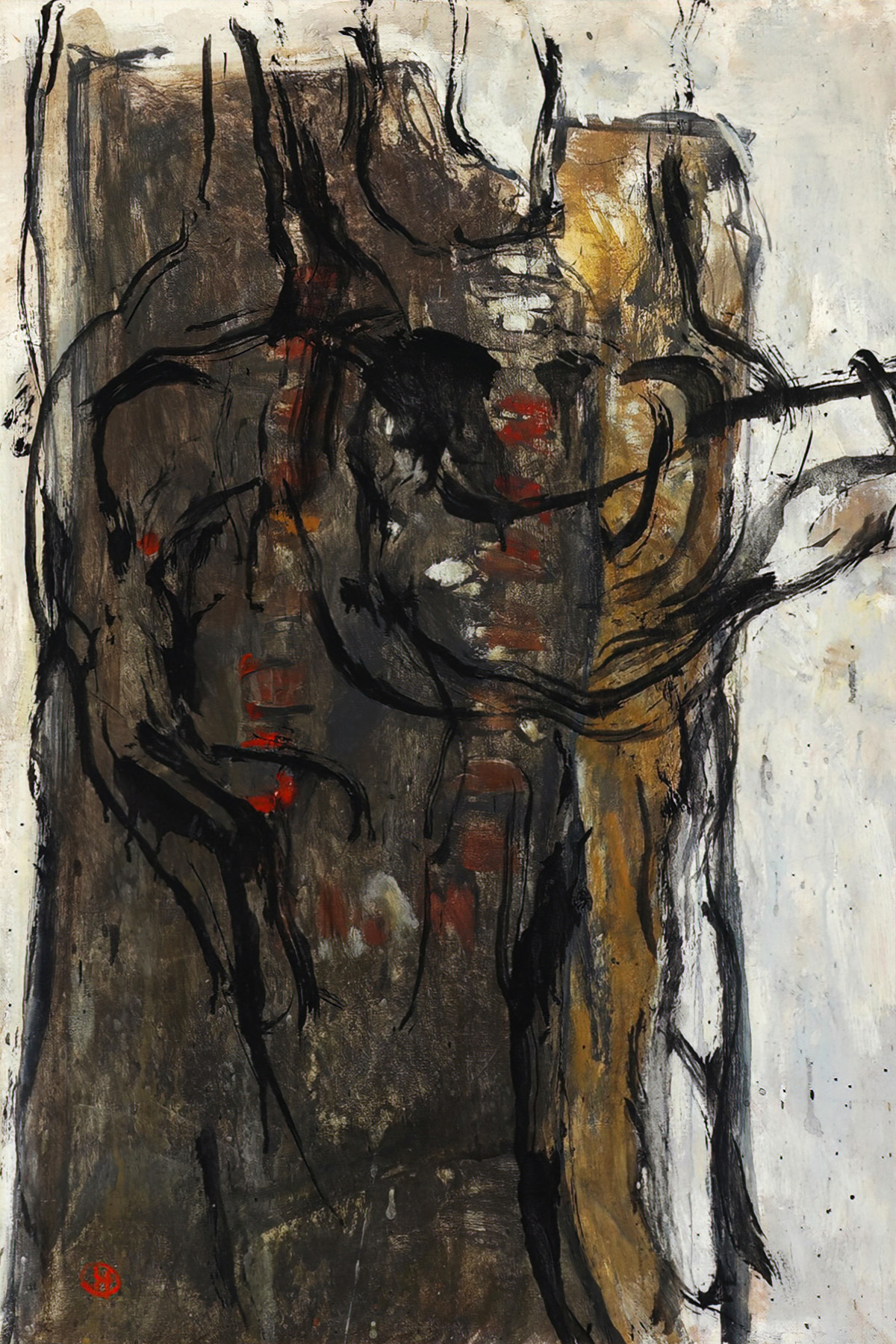 Preben Hornung Oliemaleri | GALLERI FUSION